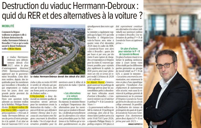 La destruction du viaduc Herrmann-Debroux